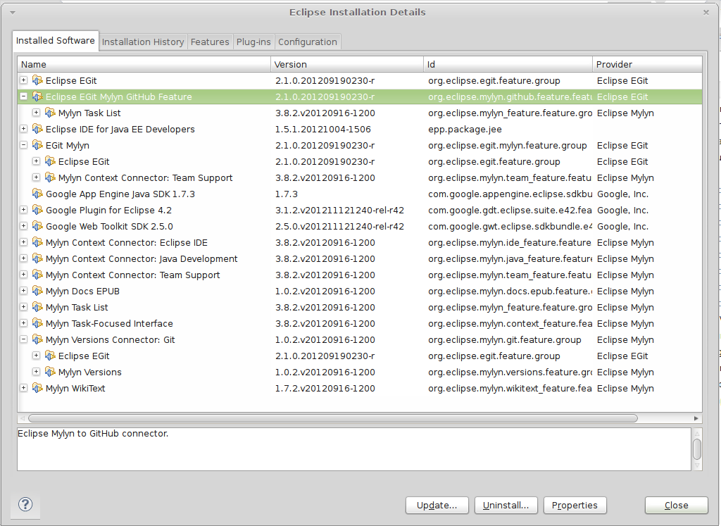 Eclipse Community Forums Egit Jgit Problem Connecting Mylyn Remote Repo With Github Issues Repo