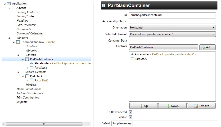 Eclipse Community Forums: Eclipse 4 » NullPointerException with DaD Parts