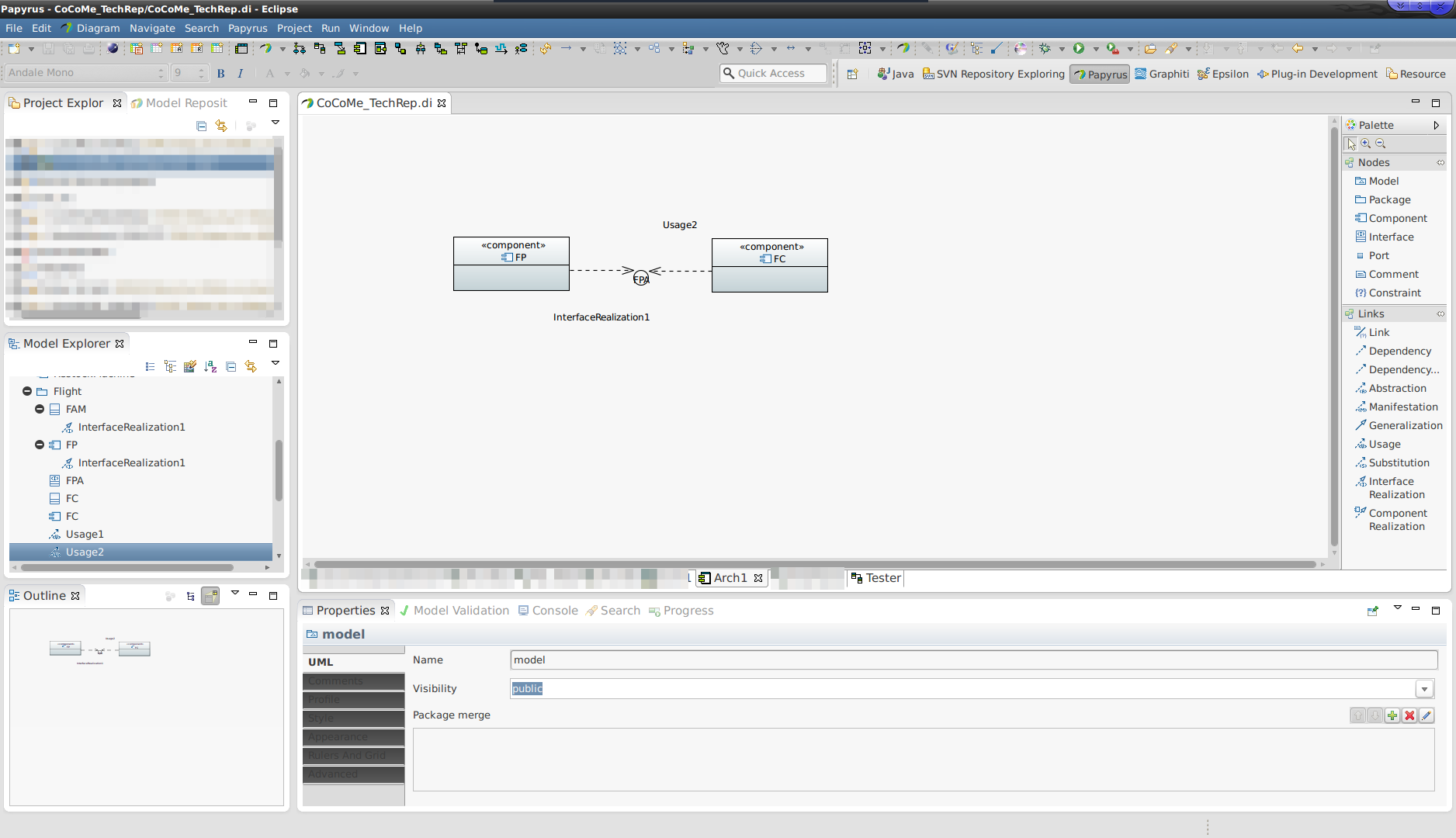 Eclipse Community Forums Papyrus Component Diagram And Displaying Required And Provided