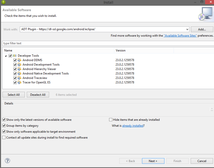 Eclipse Community Forums Eclipse Website How To Update Eclipse Adt Bundle Revision 22 To 23