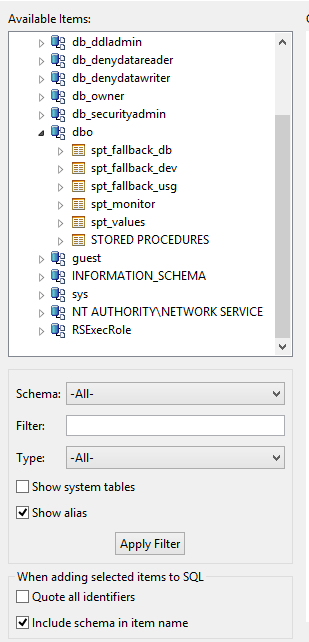 Eclipse Community Forums Eclipse 4 Sql Server Datatables Not Showing In Data Set Dialog 7139