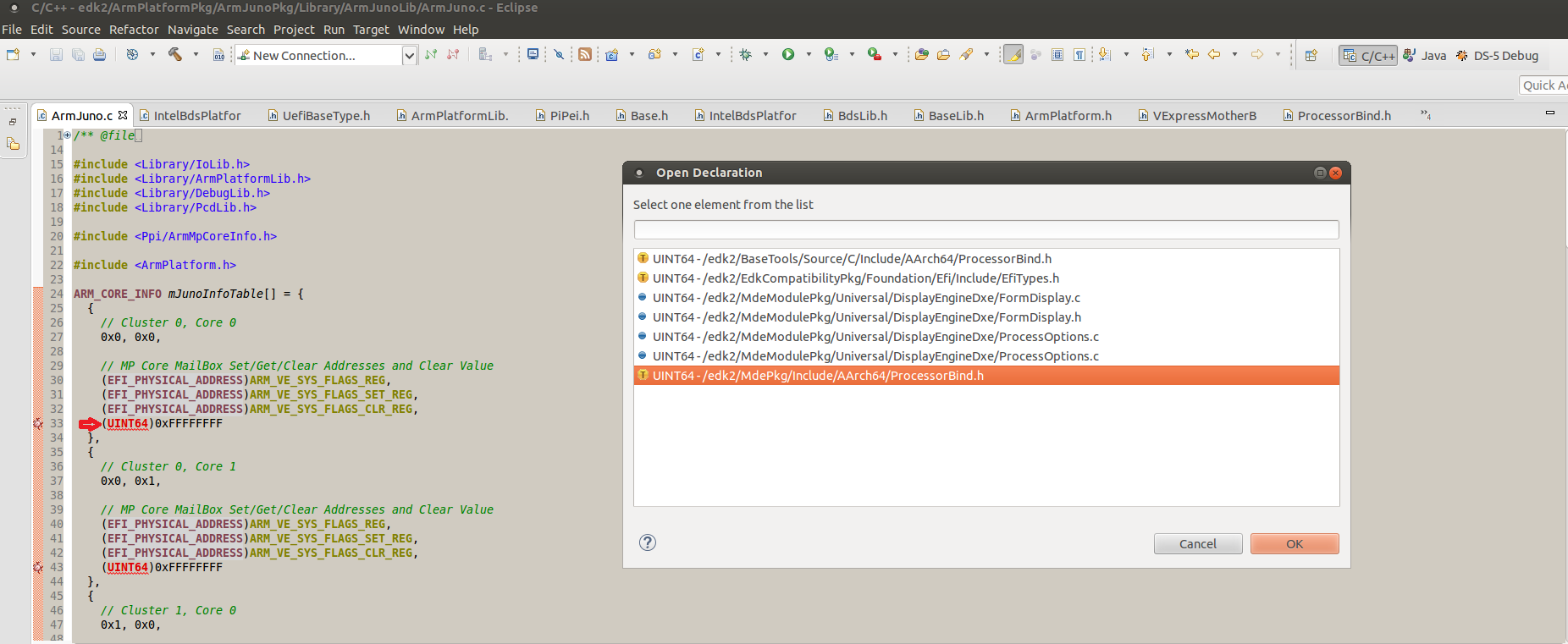 Eclipse Community Forums C C Ide Cdt Weird Symbols Resolving With Tianocore Project