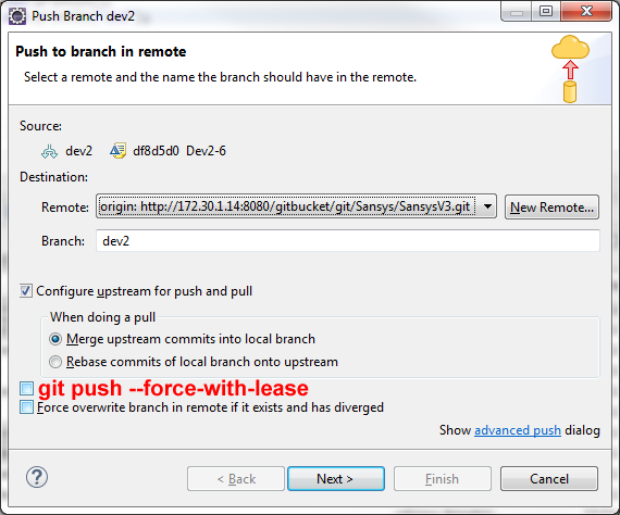 Eclipse Community Forums Egit Jgit Push With Git Push Force With Lease 