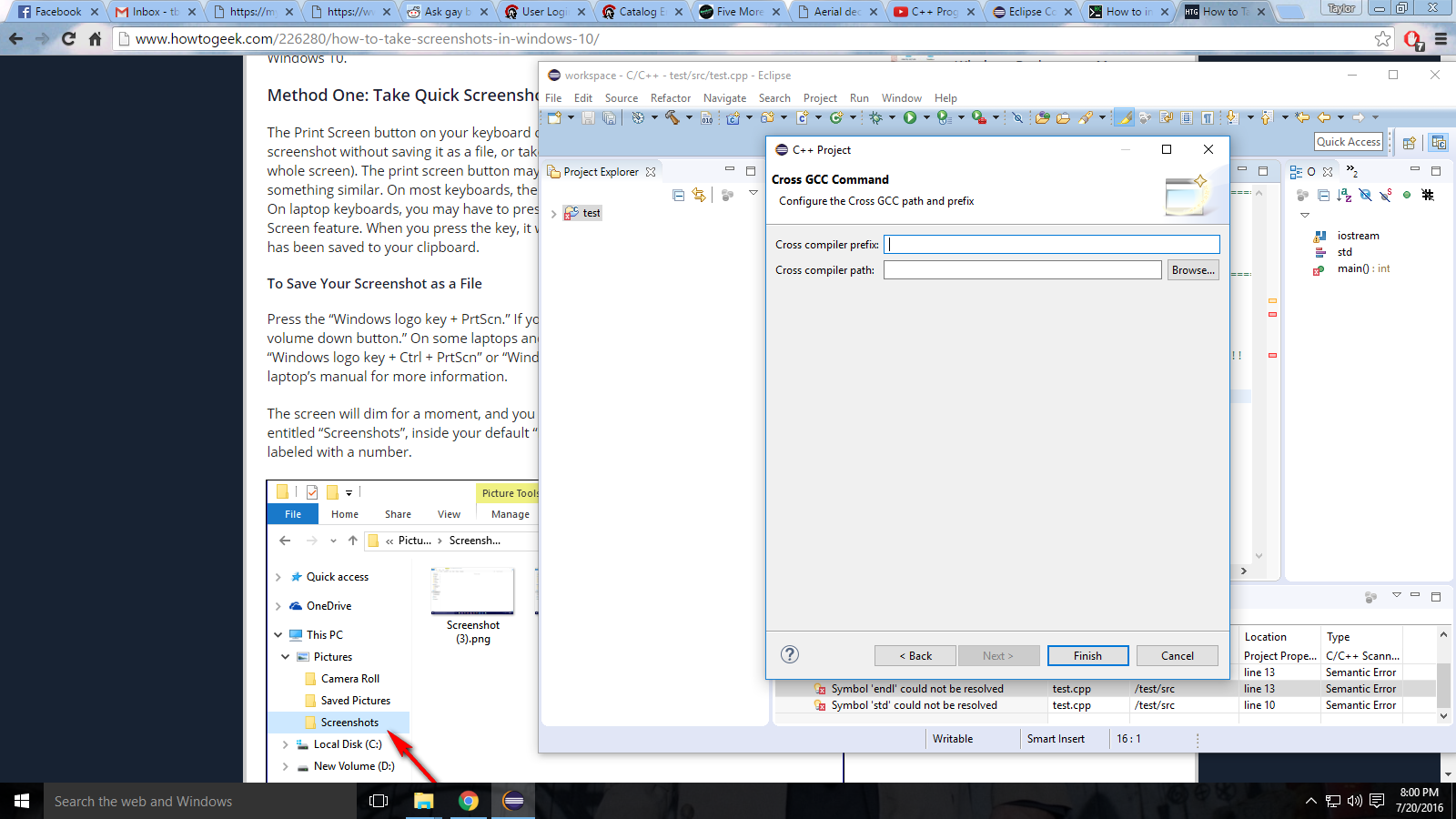 Eclipse Community Forums C C Ide Cdt Cross Gcc Command