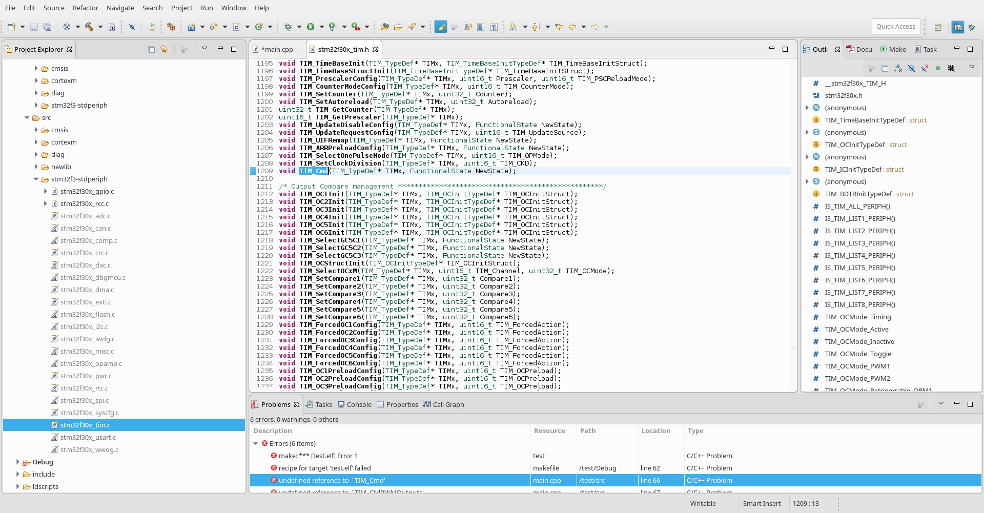 Eclipse Community Forums C C Ide Cdt Problem Using Libraries With Stm32 µc