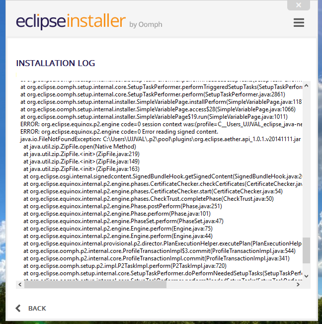 Eclipse Community Forums: Newcomers » Problem with installation of Eclipse