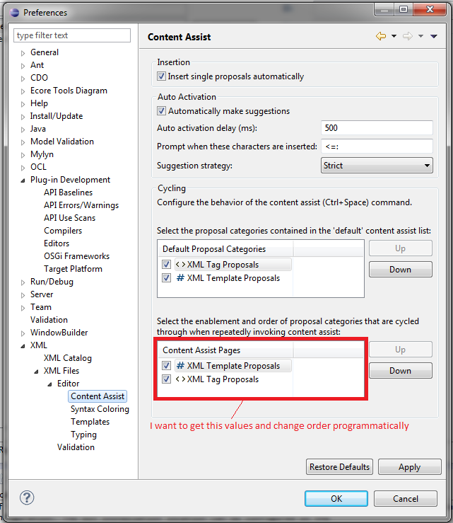 Eclipse Community Forums Plugin Development Environment Pde Getting Eclipse Preference Page
