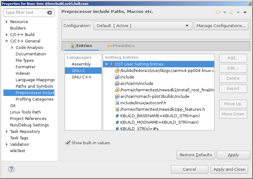 Eclipse Community Forums C C Ide Cdt Simple Test Case Not Finding Include Files