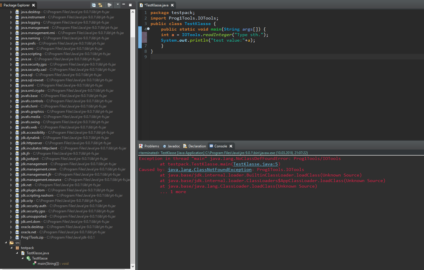 Eclipse Community Forums Java Development Tools Jdt Unable To Load Tool Package