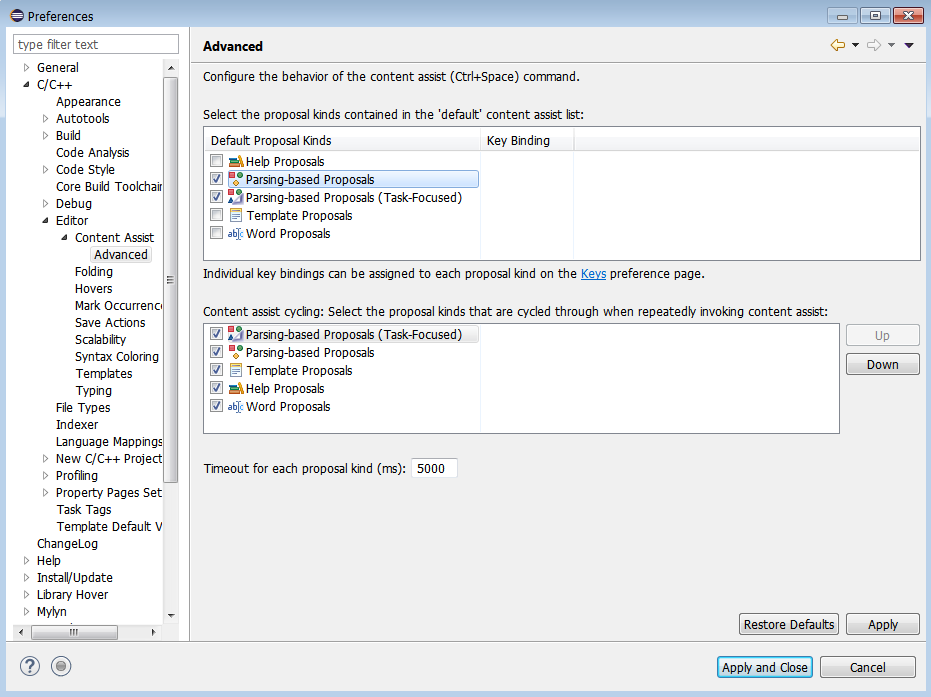 Eclipse Community Forums C C Ide Cdt Enabling Auto Complete In Eclipse Cdt