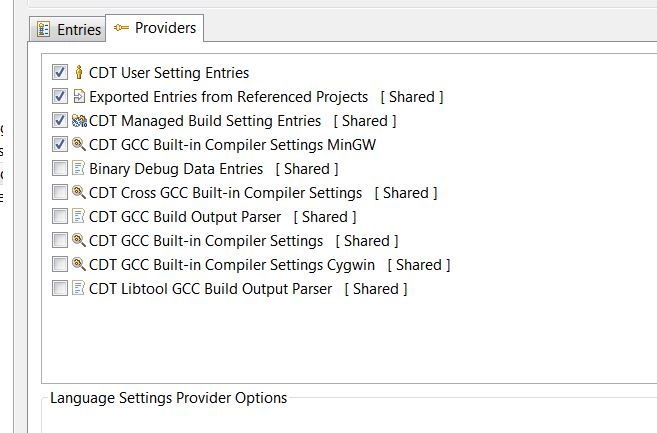 Eclipse Community Forums C C Ide Cdt Symbol Std Could Not Be Resolved Issue