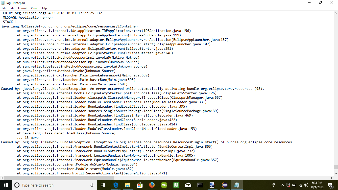 Eclipse Community Forums Newcomers Start Up Error