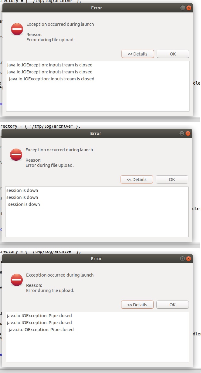 Eclipse Community Forums C C Ide Cdt Failing To Upload To Target System