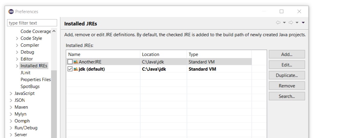 Eclipse Community Forums Java Development Tools Jdt How To Configure Eclipse To Use Openjdk