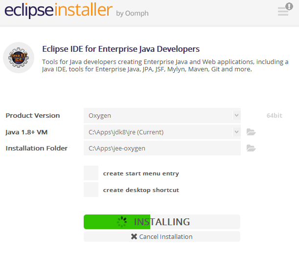 Eclipse Community Forums Oomph Command Line Argument For Specifying A Configuration