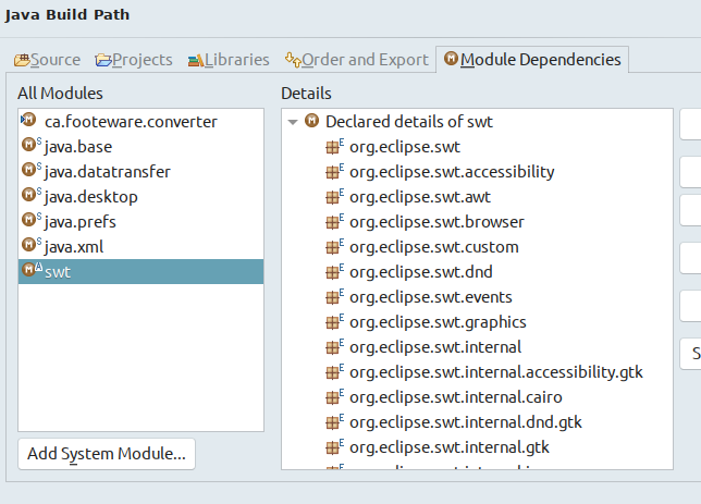 Eclipse Community Forums Java Development Tools Jdt Cant Run Java Project With Module Warning