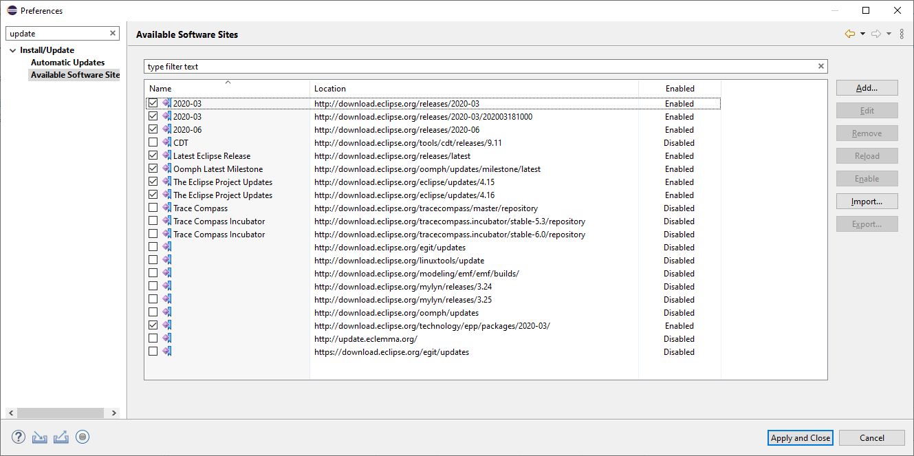 Eclipse Community Forums C C Ide Cdt Updating Eclipse