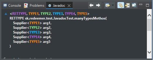 Eclipse Community Forums: Java Development Tools (JDT) » JavaDoc readability improvements ...